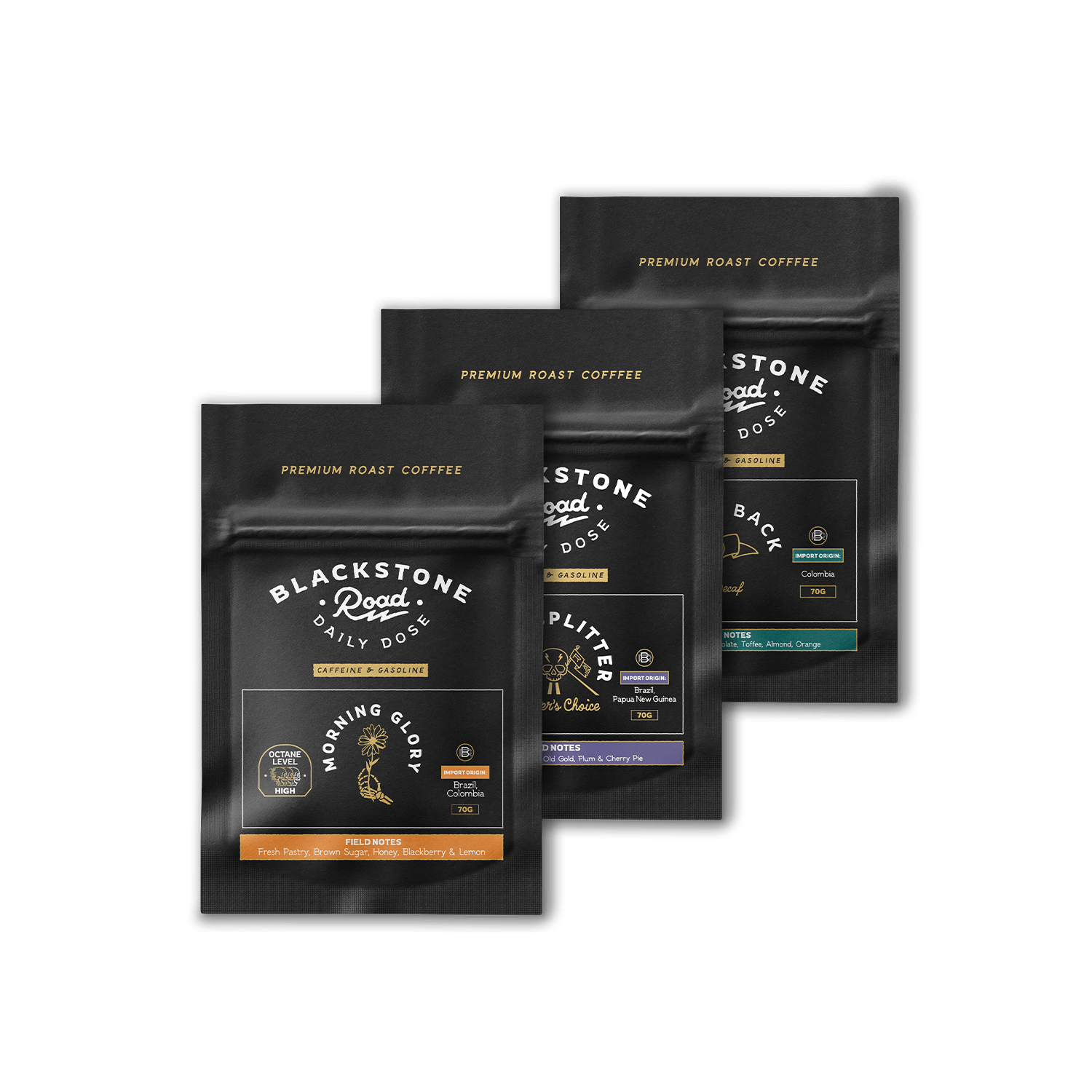 Filter Roasts Sample Pack 3x 70g – Blackstone Road